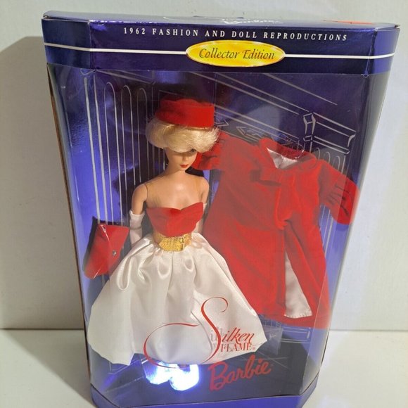 Toys | Nib Mattel 18449 Silken Flame Barbie 1997 Special Edition 115 ...